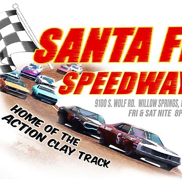 " Speedway" Sticker for Sale by Retrorockit | Redbubble