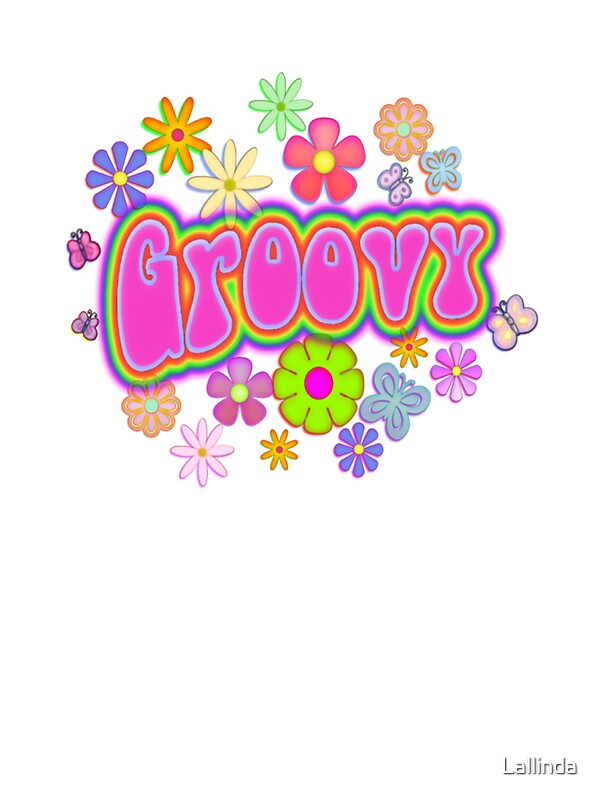 "Groovy" Stickers by Lallinda | Redbubble