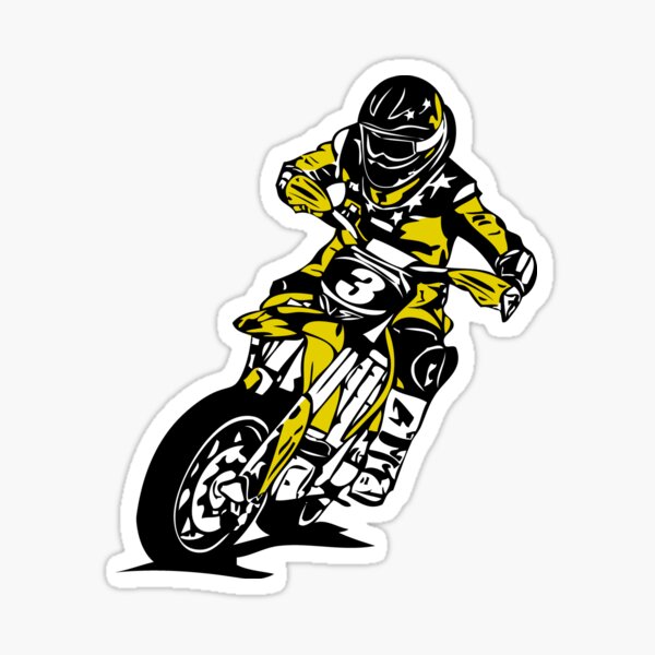 Supermoto Stickers | Redbubble