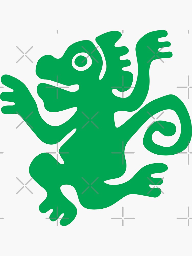 "Green Monkeys" Sticker by marslegarde | Redbubble