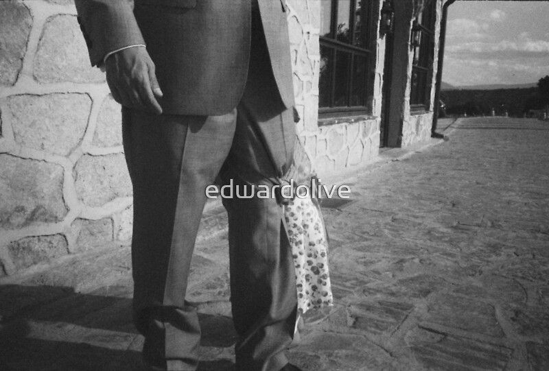 "Portrait of girl hiding black and white film silver gelatin fine art ...