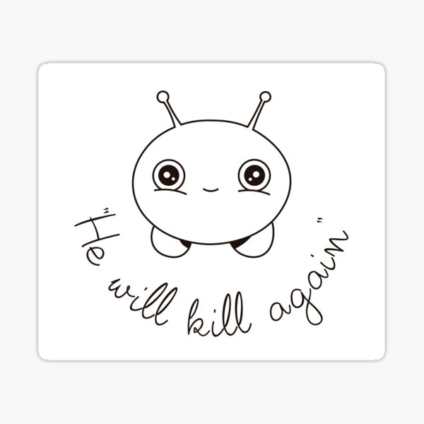 "MOONCAKE (Final Space)" Sticker by gabyjimenez | Redbubble