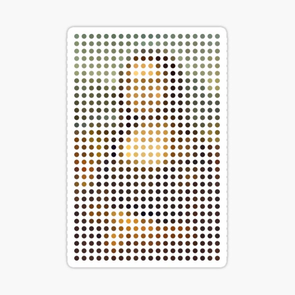 "Gioconda" Sticker for Sale by Caldofran | Redbubble