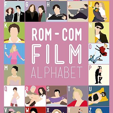 "Rom Com Film Alphabet" Journal for Sale by Stephen Wildish | Redbubble