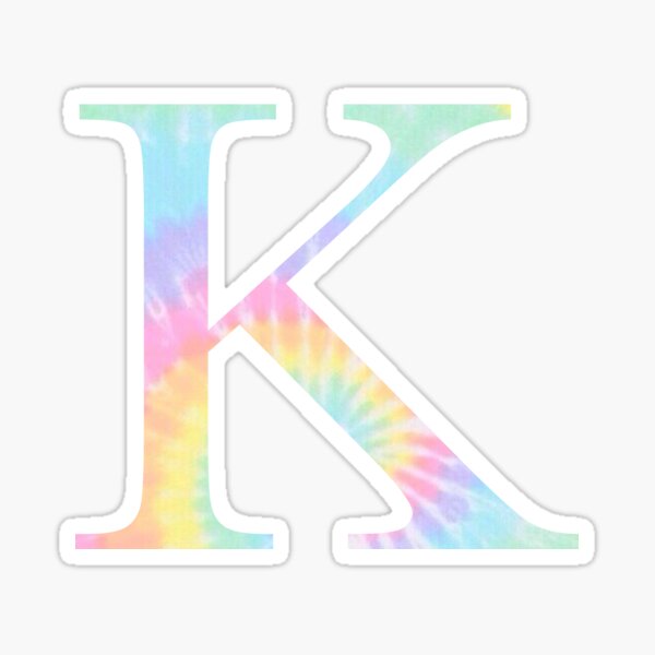Letter K Stickers | Redbubble