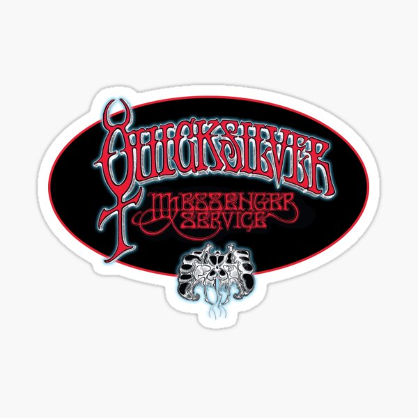 "Quicksilver Messenger Service" Sticker by DBnation | Redbubble