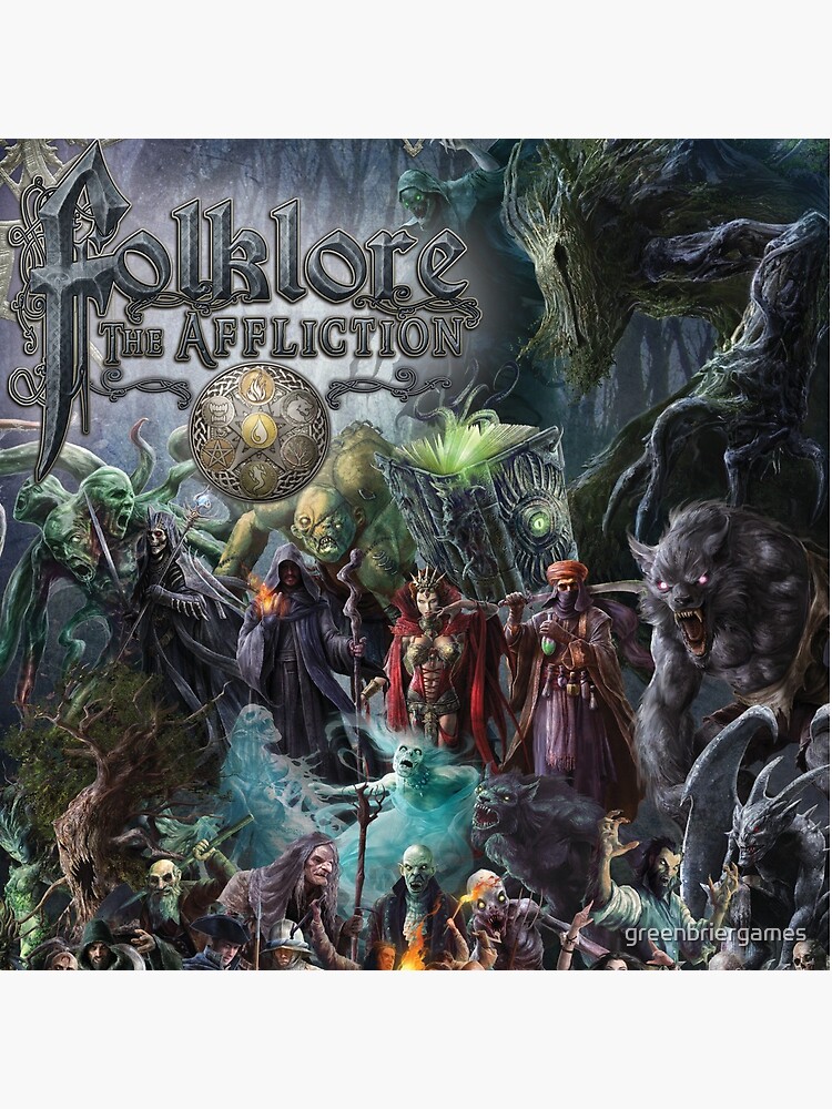 "Folklore: The Affliction (Friends & Foes)" Acrylic Block for Sale by ...