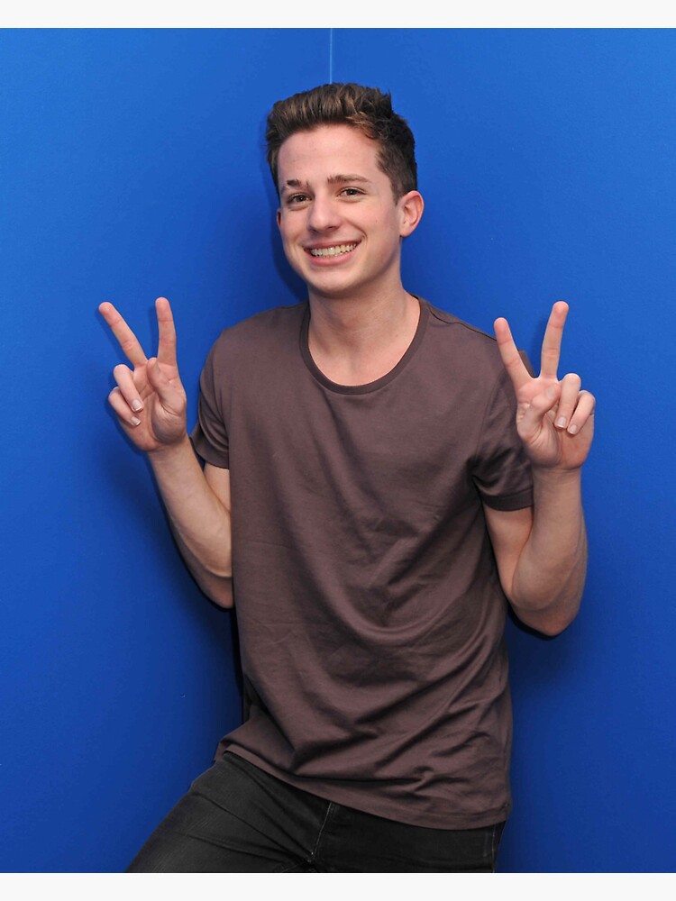 "Hi Charlie Puth" Sticker by brunocriss | Redbubble