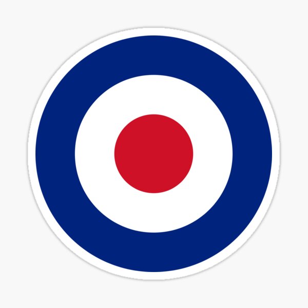 "RAF / MOD " Sticker for Sale by MandWthings | Redbubble