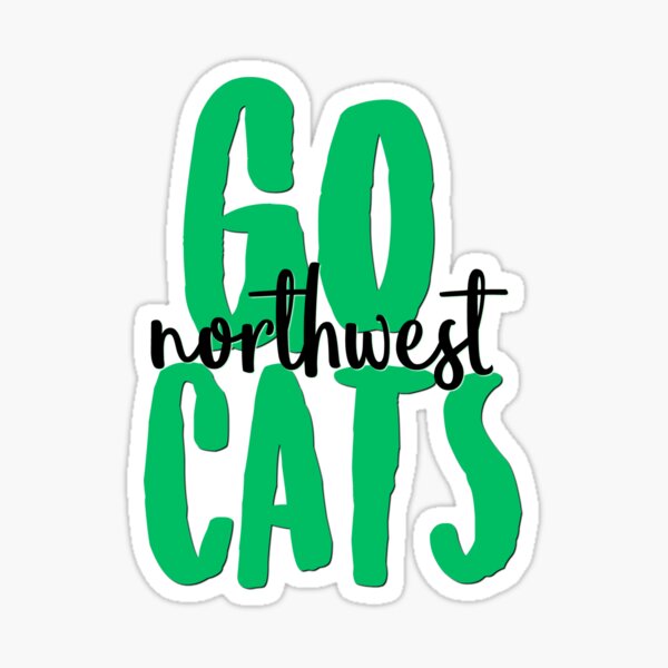 "Northwest Missouri State Go Cats" Sticker by allieweek | Redbubble
