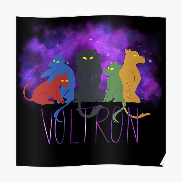 "Voltron Pride" Poster by artandstarstuff | Redbubble