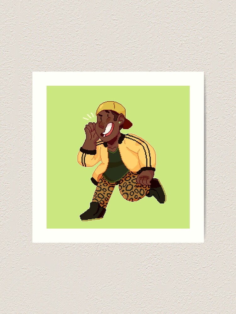 "BMC NYC Pixels - Jake" Art Print for Sale by Arieryn | Redbubble