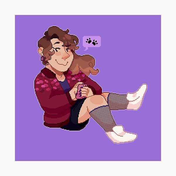 "BMC NYV Pixels - Chloe" Photographic Print by Arieryn | Redbubble