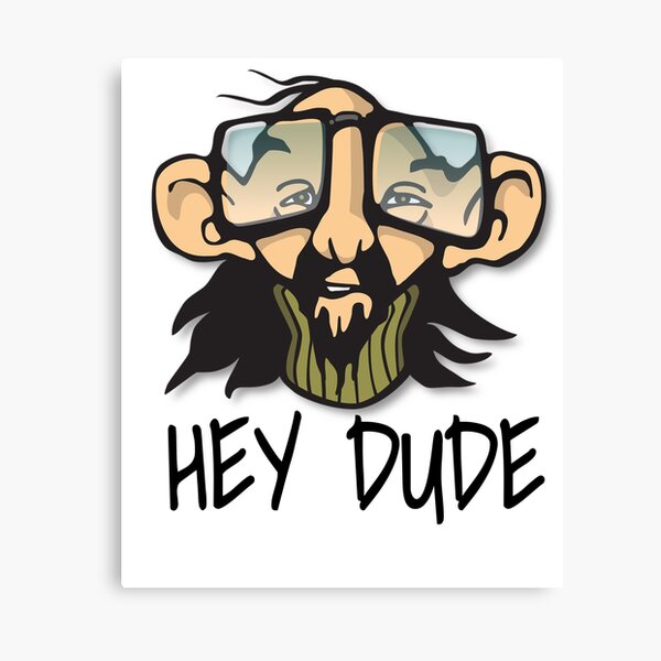 Lienzo «Hey Dude Hillbilly Guy personaje de dibujos animados» de ...