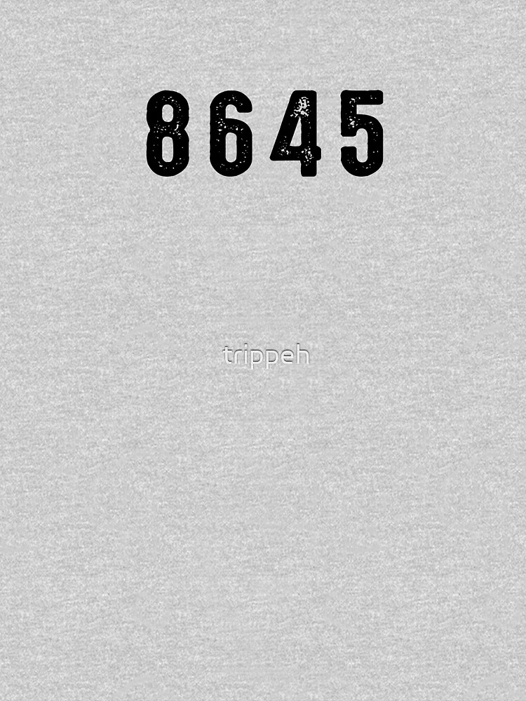 "8645 Shirt Anti Trump T Shirt Resist" T-shirt for Sale by trippeh ...