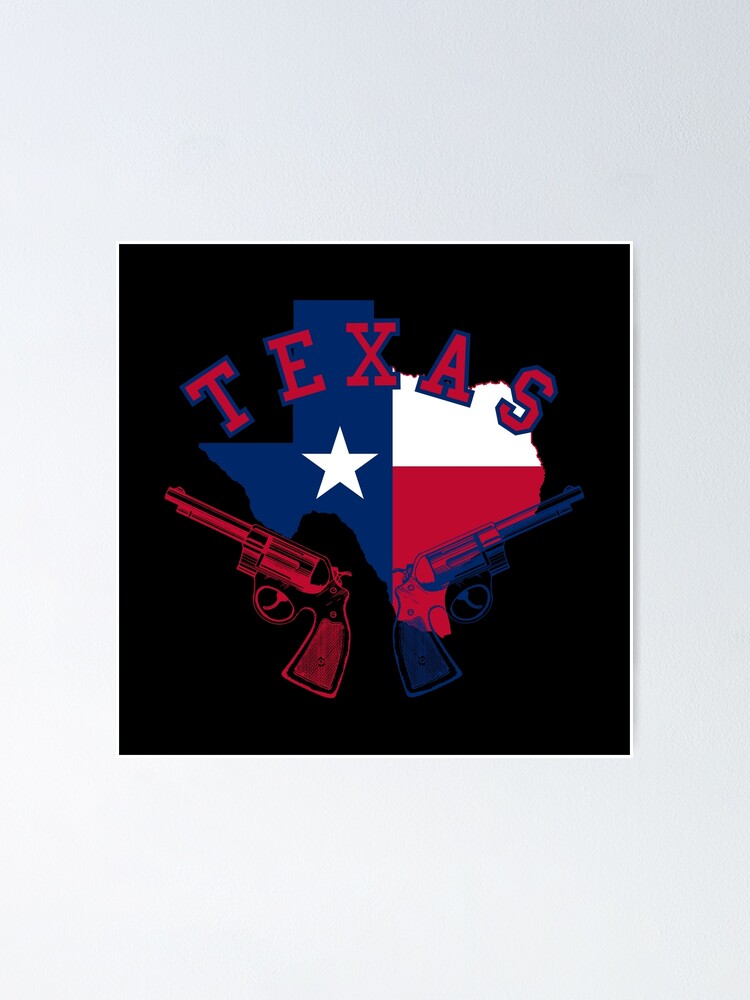 "Texas Guns" Poster for Sale by jp-trading | Redbubble