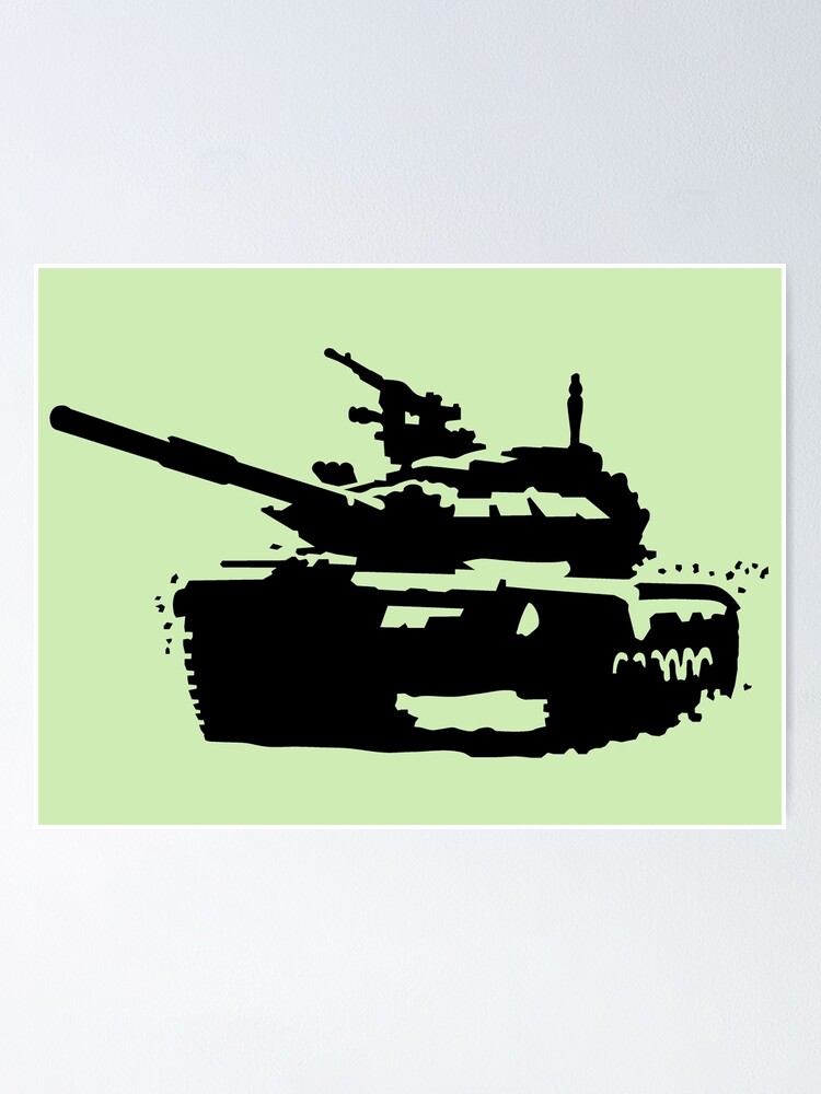 "Tank T-90" Poster by sibosssr | Redbubble