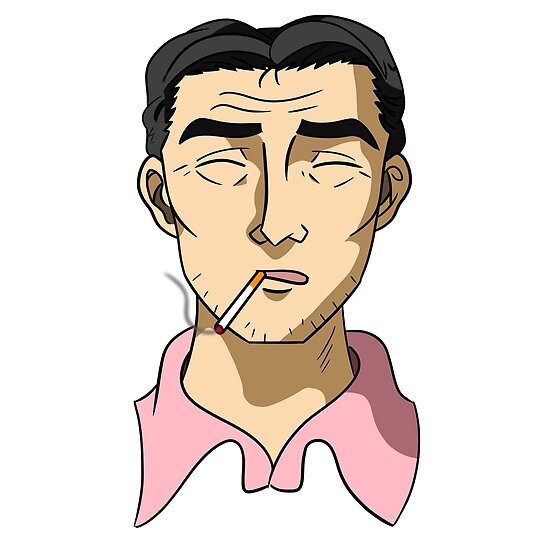 "Initial D Bunta " Posters by Magnum-DONG | Redbubble