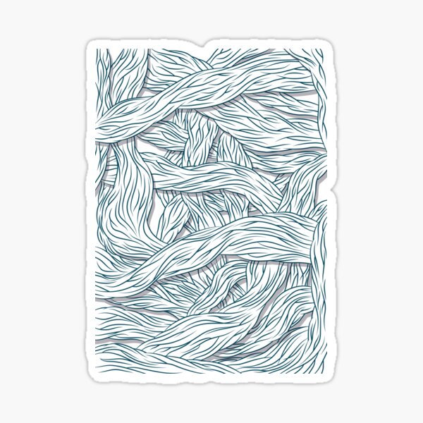 "flow" Sticker by Gwendal | Redbubble