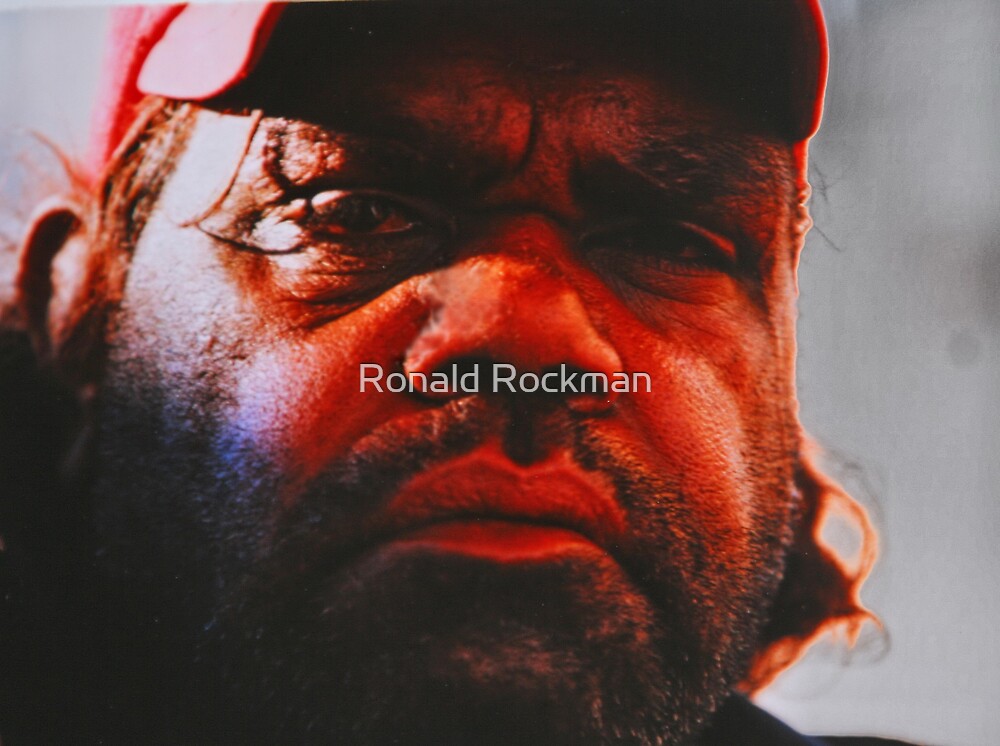 "Downtrodden Man In His Own Land" by Ronald Rockman | Redbubble