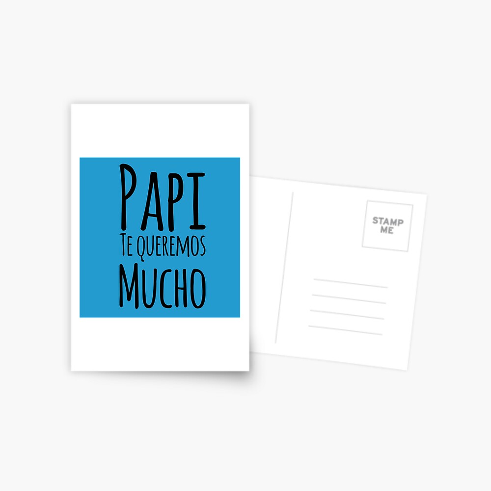 "Regalo Para Papa - Papi Te Queremos Mucho - Dad Birthday - Gift in ...