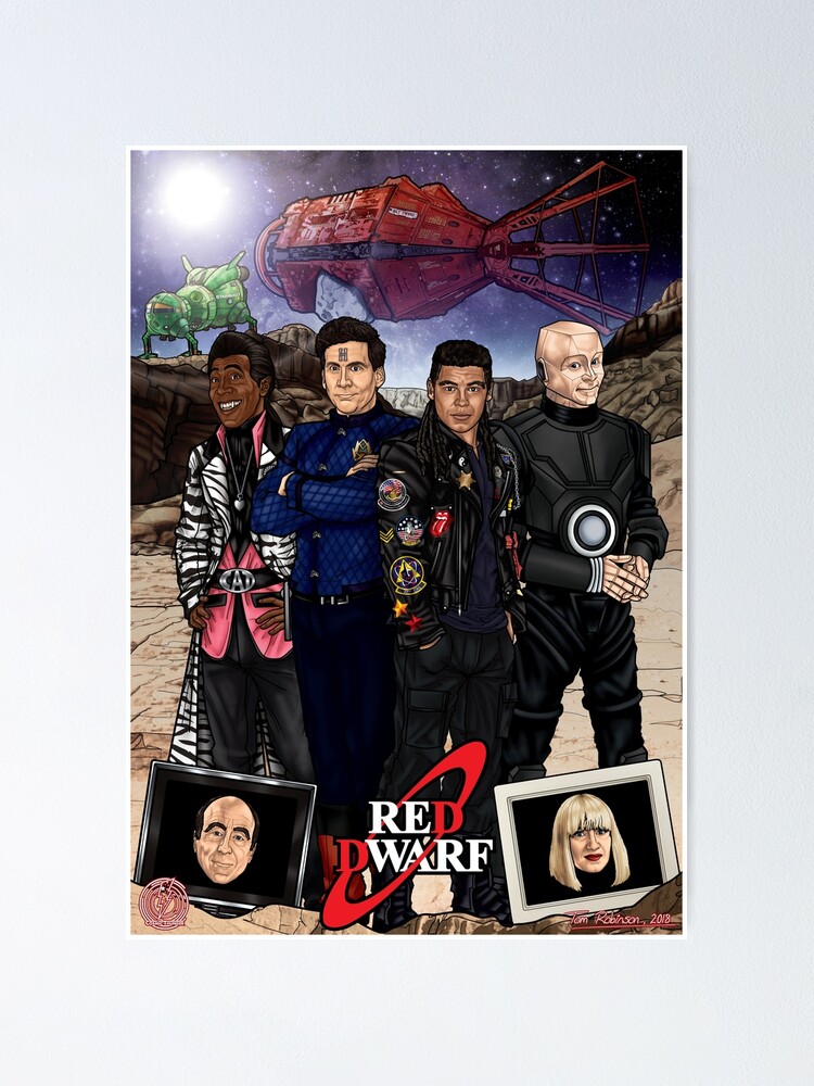 "Red Dwarf" Poster for Sale by CosmicThunder | Redbubble