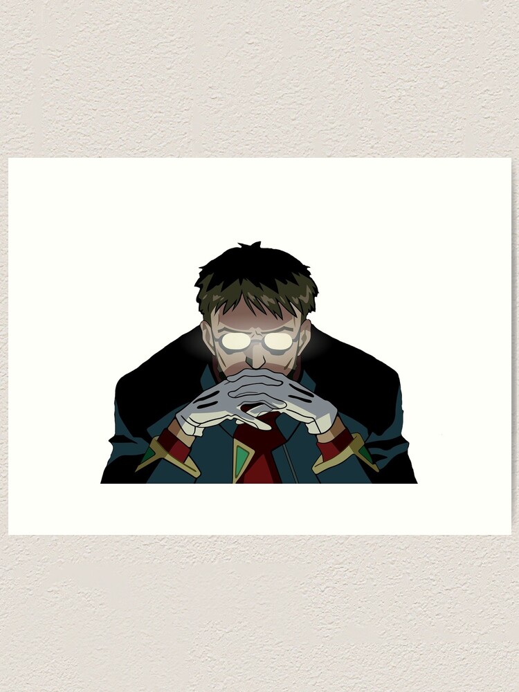 "Genji Ikari / Neon Genesis Evangelion" Art Print for Sale by http3 ...