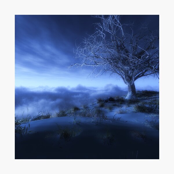 "At World's Edge (Winter)" Photographic Print for Sale by dblasphemy ...