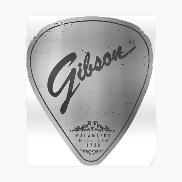 "gibson pick" Poster by Rotxan | Redbubble