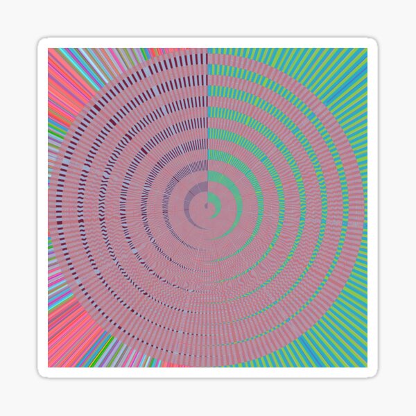 "Summer Spin" Sticker by SandyMoulder | Redbubble