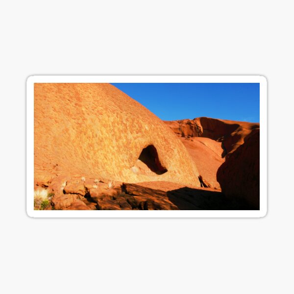 "Intimate Uluru #5" Sticker for Sale by Moments-In-Time | Redbubble