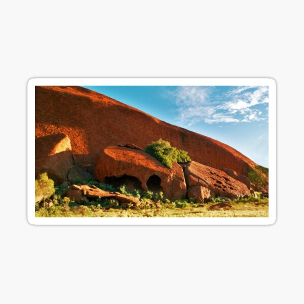 "Intimate Uluru #6" Sticker by Moments-In-Time | Redbubble