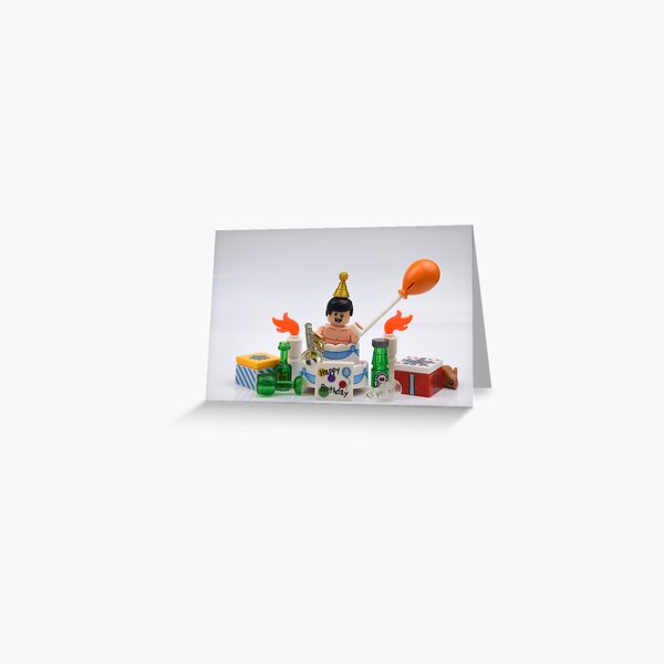 Lego Greeting Cards | Redbubble