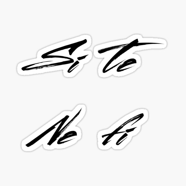 "ISTJ cognitive Functions" Sticker for Sale by Profairy | Redbubble