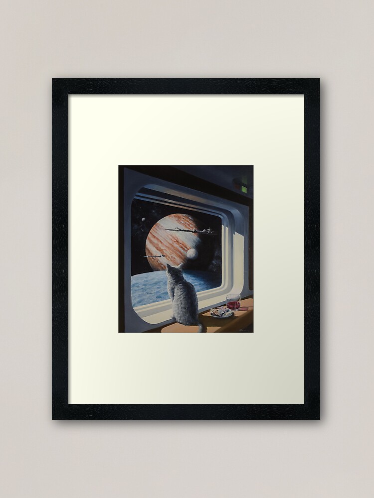 "Ship's Cat" Framed Art Print for Sale by Keith Spangle | Redbubble