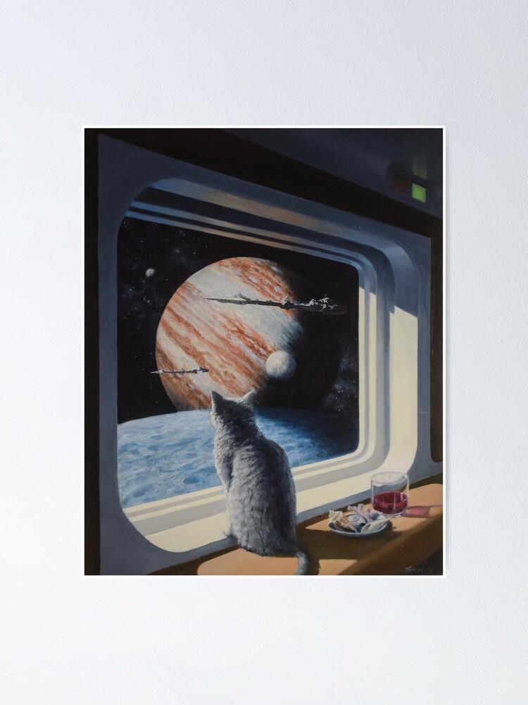 "Ship's Cat" Poster for Sale by Keith Spangle | Redbubble