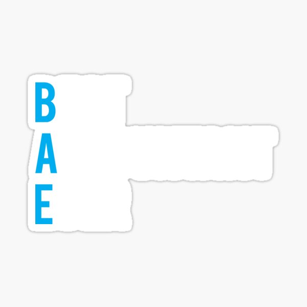 "Best Accountant Ever BAE Funny Accounting T-shirt" Sticker for Sale by ...