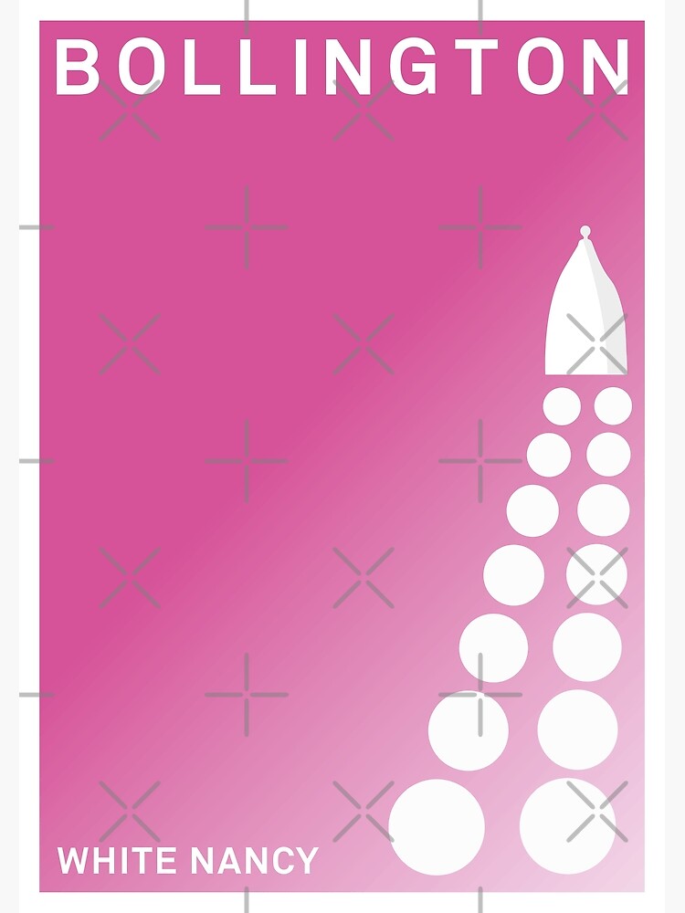 "BOLLINGTON, WHITE NANCY" Art Print for Sale by axelle1410 | Redbubble