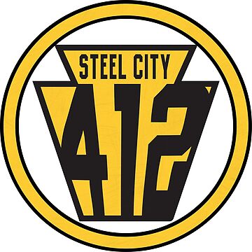 "Pittsburgh 412 Proud" Essential T-Shirt for Sale by Ian Cain | Redbubble