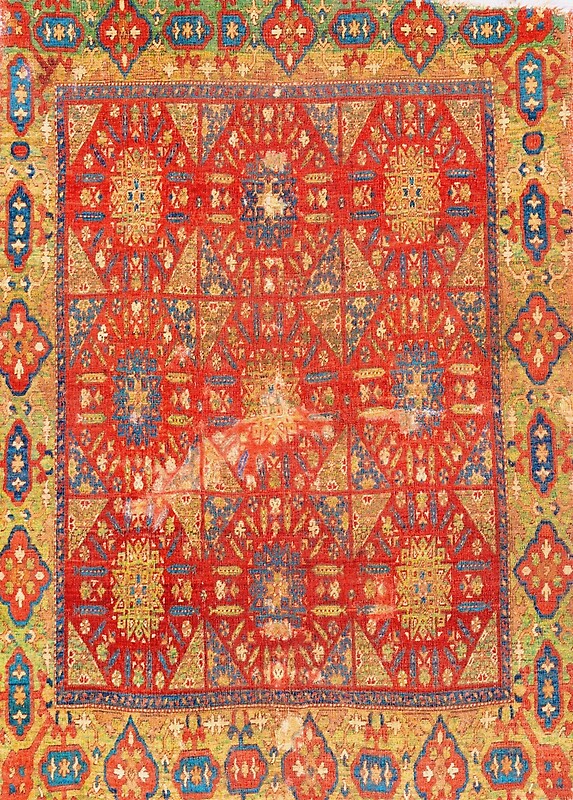 "Chessboard Syrian Antique Carpet" by Vicky Brago-Mitchell® | Redbubble