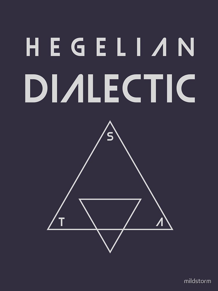 "hegelian dialectic" Essential T-Shirt for Sale by mildstorm | Redbubble
