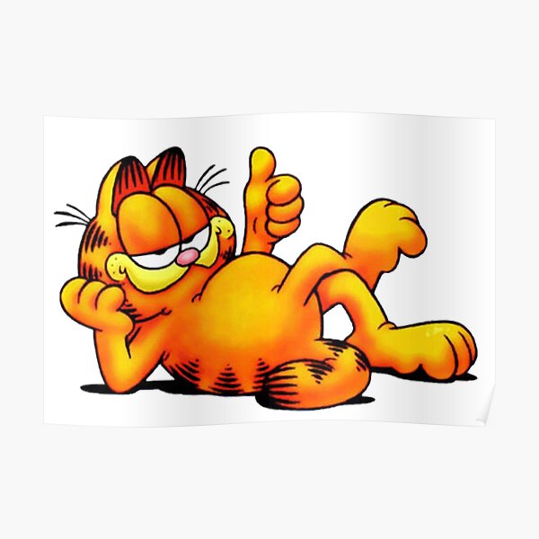 Garfield Posters | Redbubble