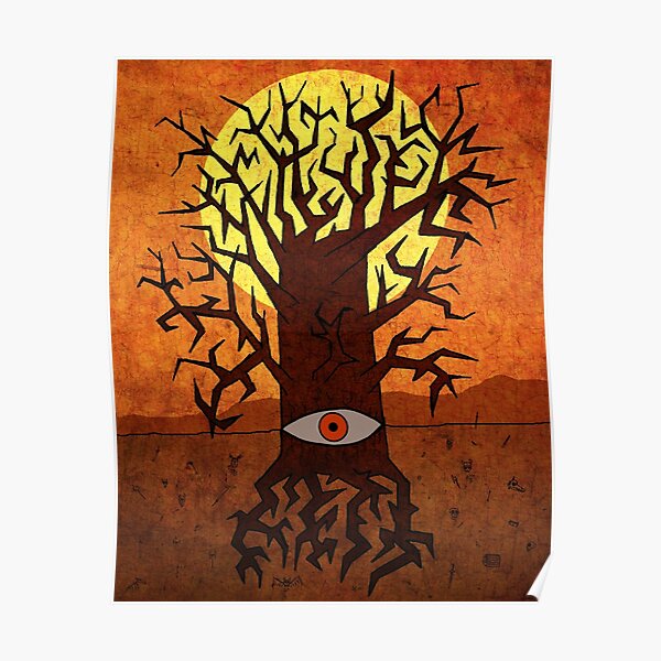 "All-seeing Tree" Poster by lab80 | Redbubble