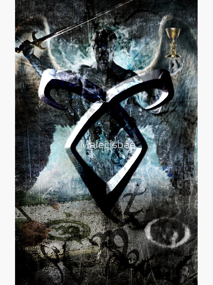 "Shadowhunters Raziel" Sticker for Sale by Malecisbae | Redbubble