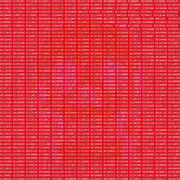 "Binary Red Skull Hacker" Art Print for Sale by sublimepw | Redbubble