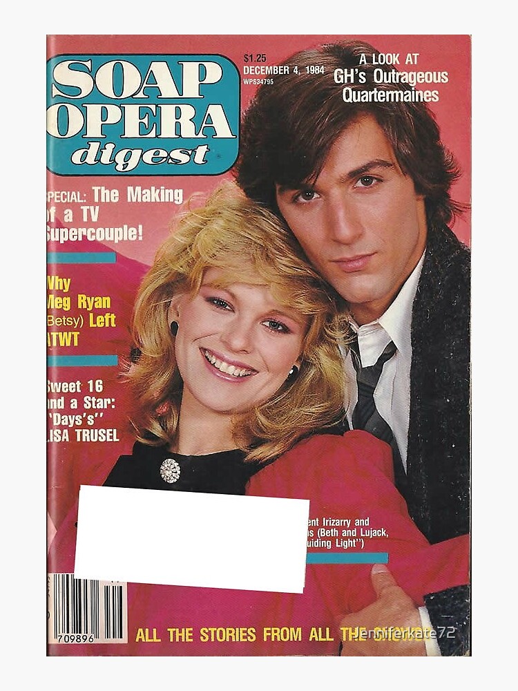 "Beth and Lujack-Guiding Light" Sticker for Sale by Jenniferkate72 ...