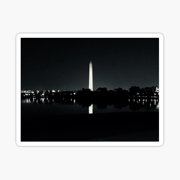 "Washington Monument " Sticker by Randall1977 | Redbubble