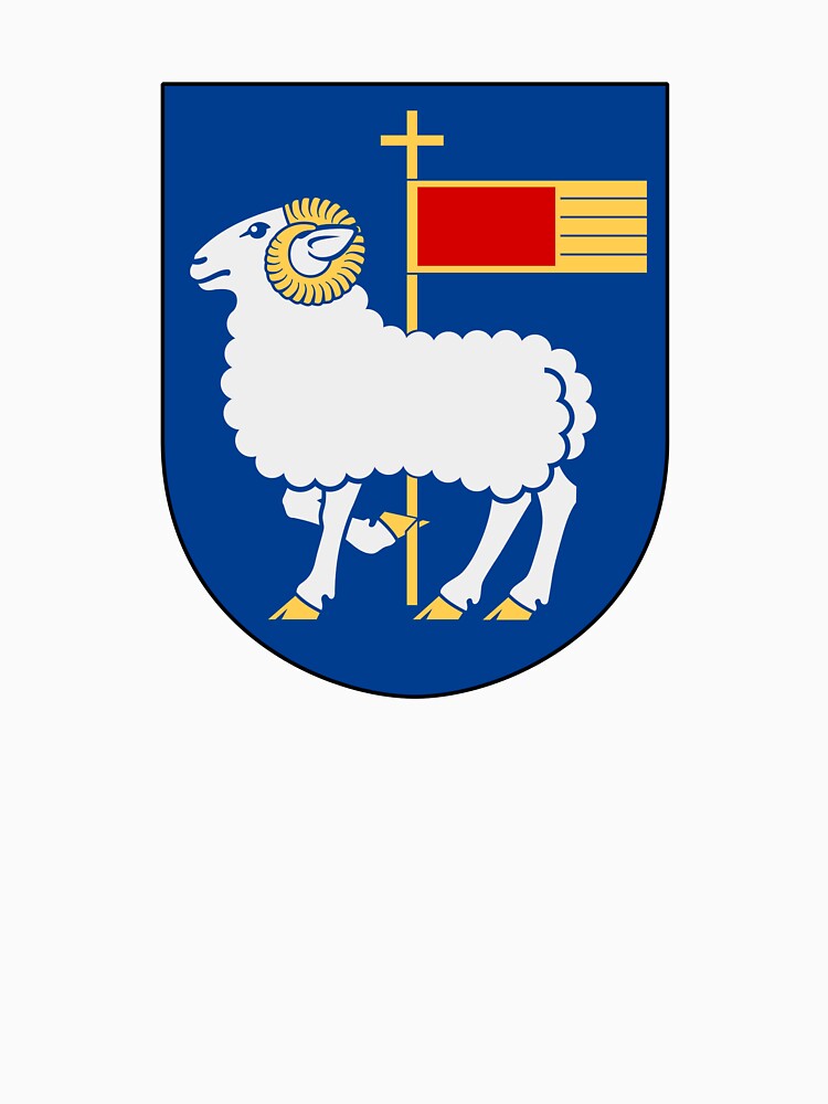 "Gotland Coat of Arms " T-shirt for Sale by abbeyz71 | Redbubble ...