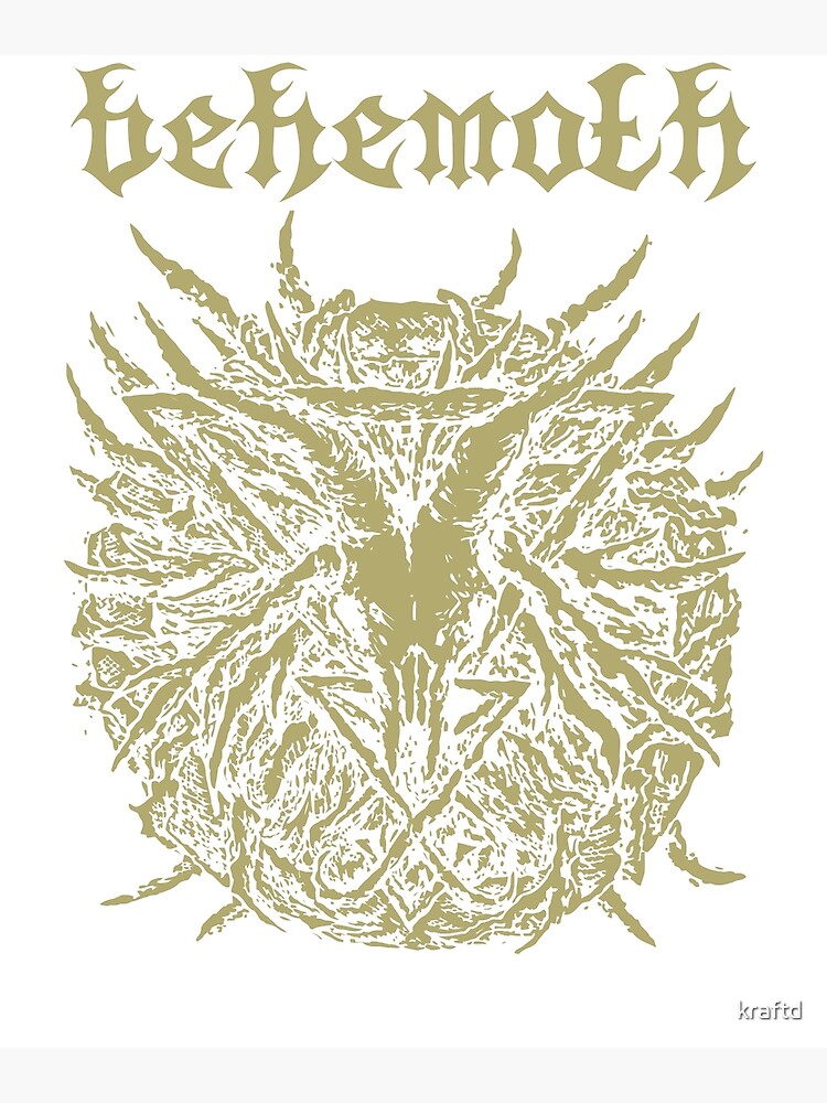 "Behemoth Goat Pentagram Sacrificial Satanic Witchcraft by KRAFTD ...