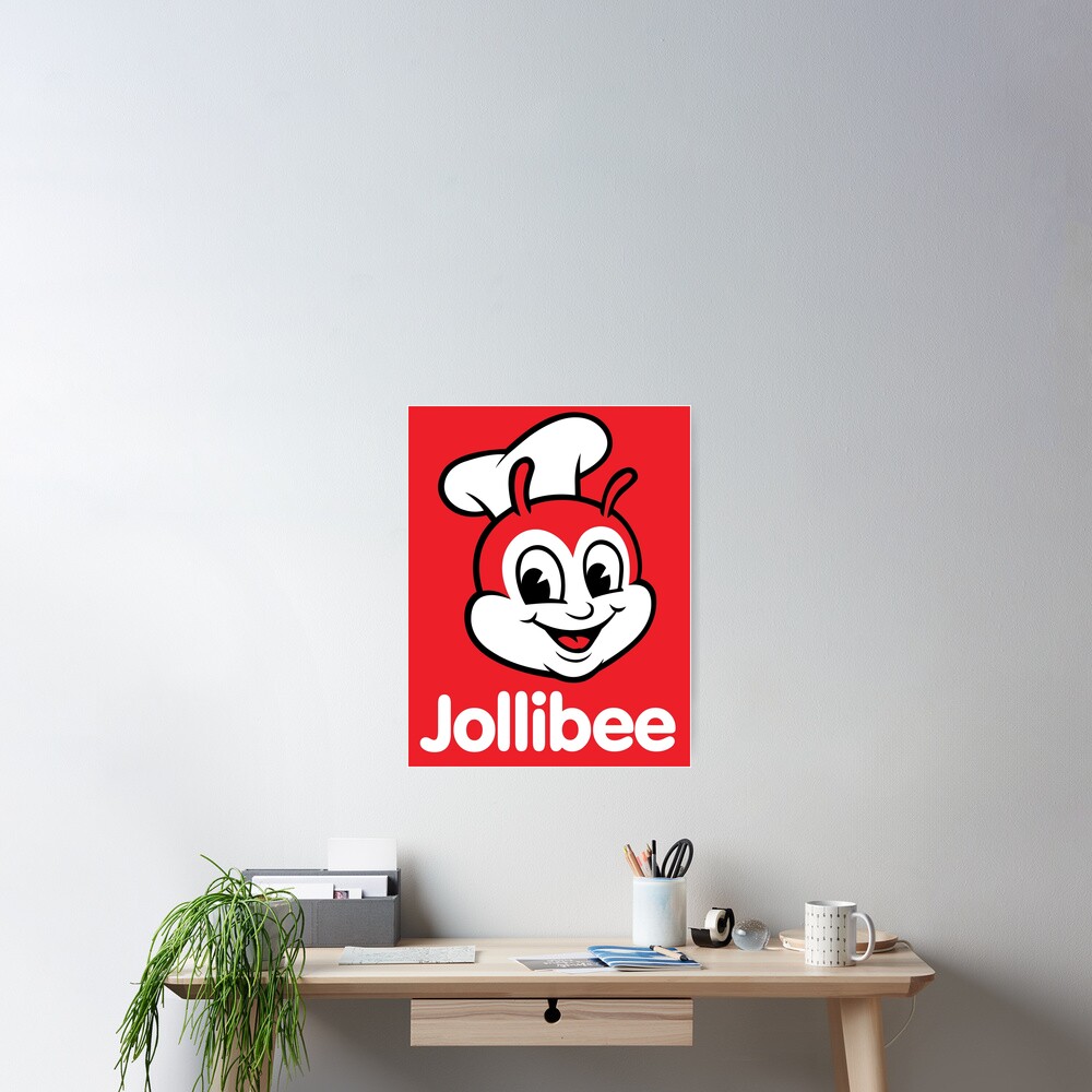 "Jollibee" Poster for Sale by mjdragonfly | Redbubble